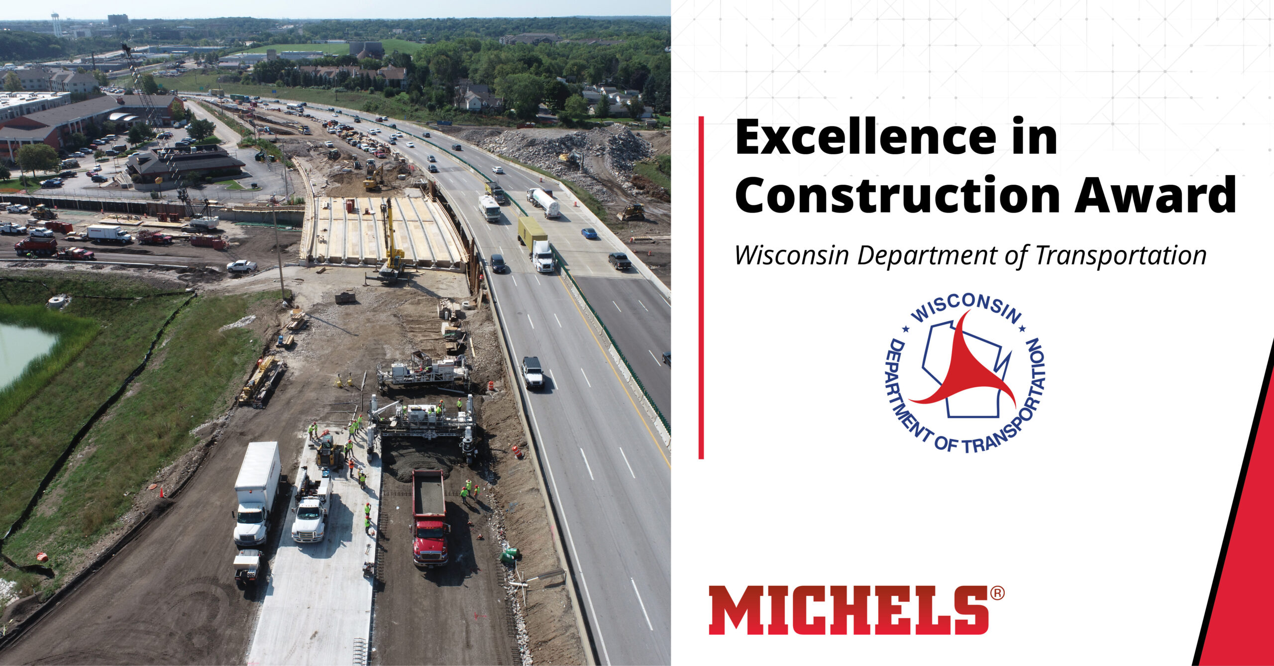 DOT recognizes Michels’ work on Wisconsin’s busiest interchange ...